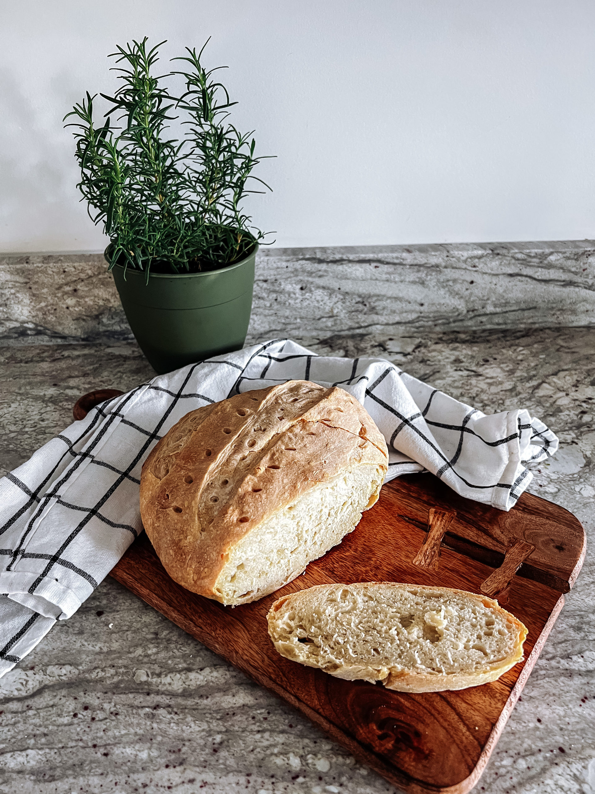 Quick & Easy Home-Made Bread - Simply Andreea